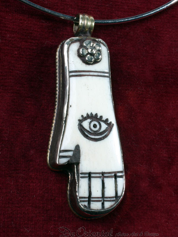 Hand van Fatima of Hamsa amulet | De Oriental